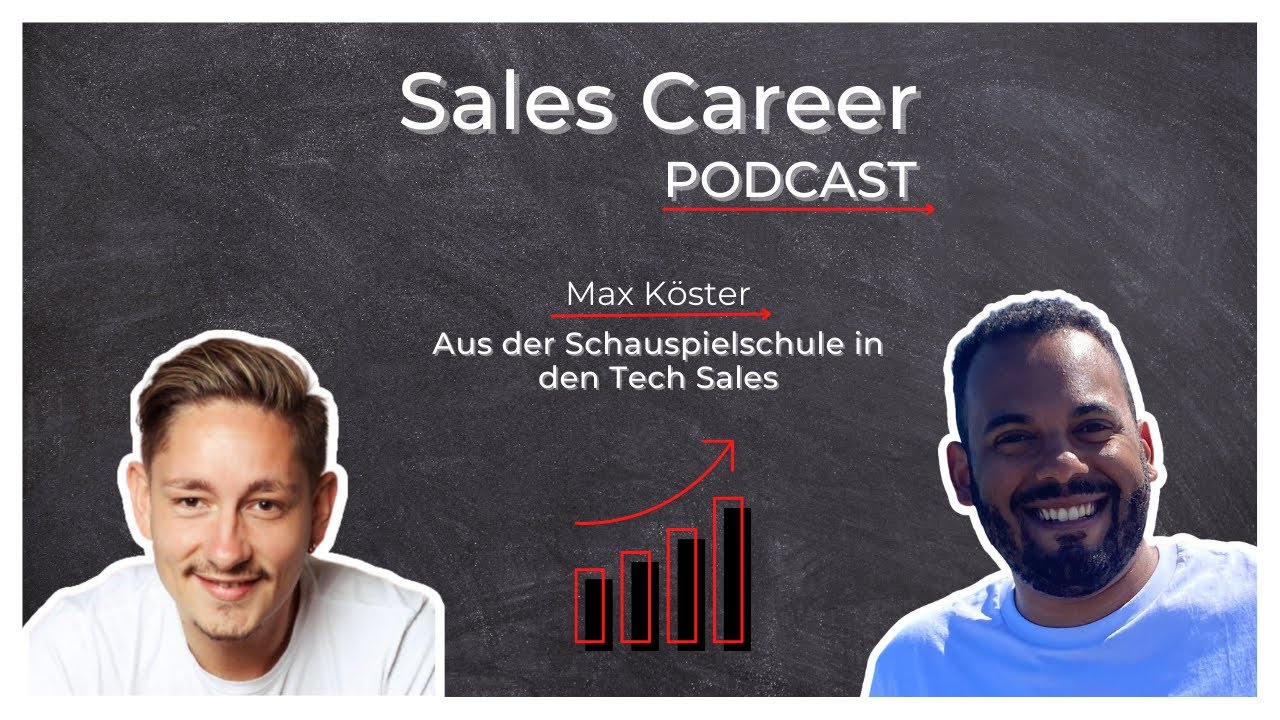 Aus der Schauspielschule in den Tech Sales - mit Max Köster - YouTube