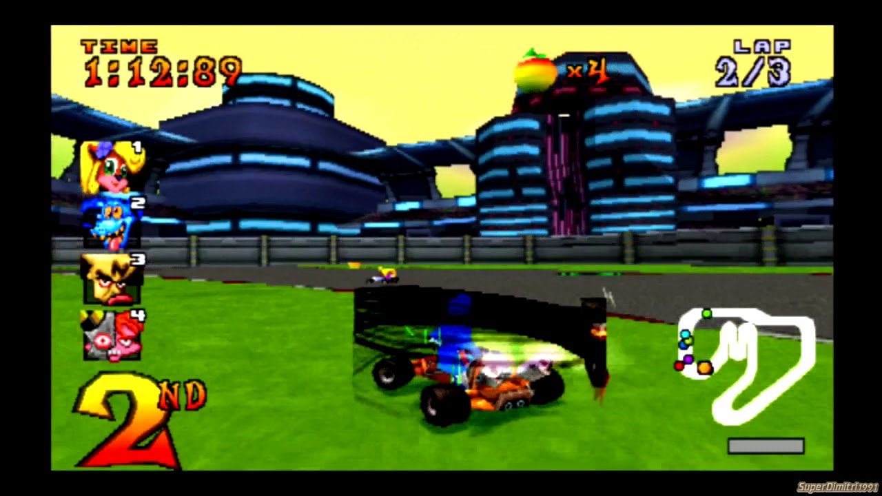 Crash Team Racing-Race Track#18 Turbo Track - YouTube