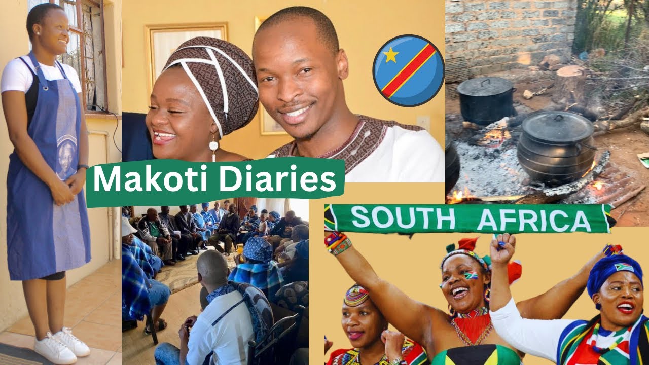 🇨🇩🇿🇦 A new makotis guide | Rural Life I Makoti duties | South African ...