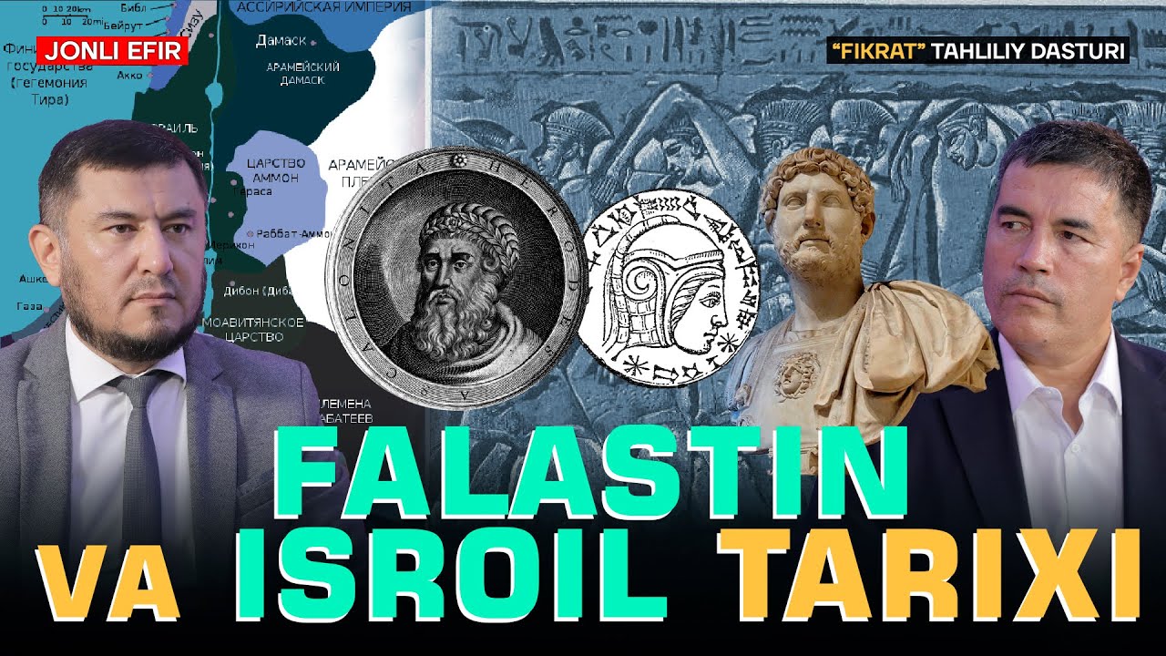🔴 Falastin va Isroil tarixi #fikratuz - YouTube