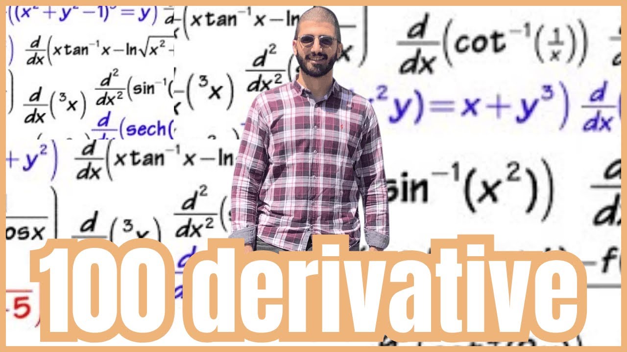 100 calculus derivatives - YouTube