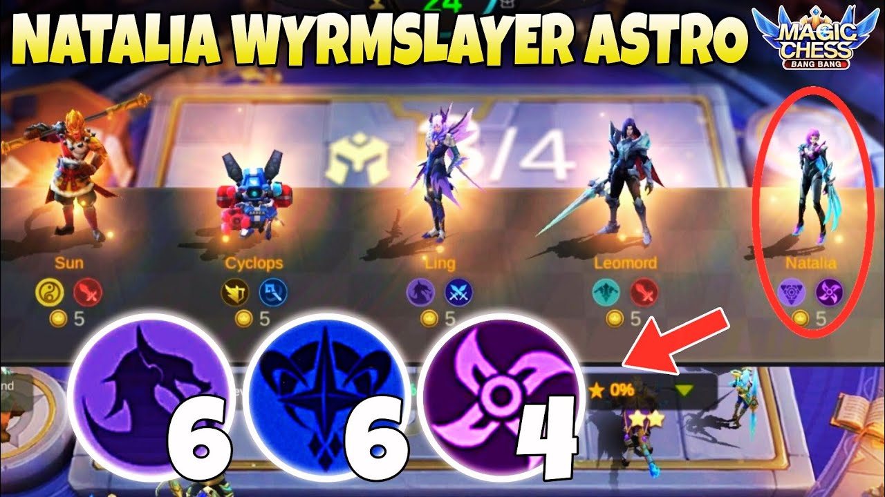 NATALIA WYRMSLAYER ASTRO.!! FULL DAMAGE COMBO TERKUAT 2023 - YouTube