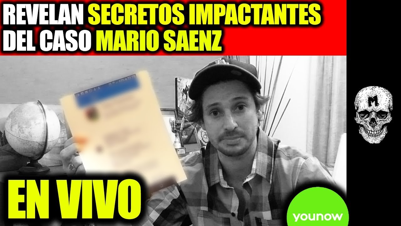 REVELAN NUEVOS SECRETOS DEL CASO MARIO SAENZ - YouTube