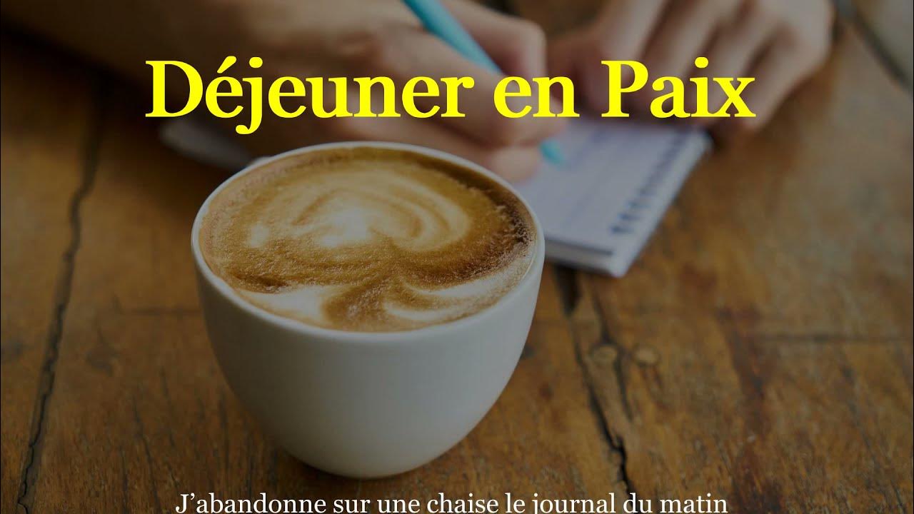 Déjeuner en paix - Stephan Eicher (Paroles) - YouTube