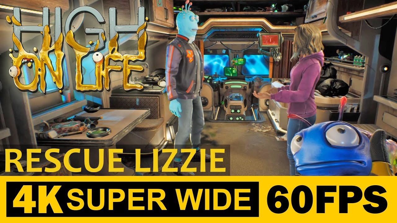RESCUE LIZZIE | High On Life | Walkthrough, Gameplay, No Commentary, 4K ...