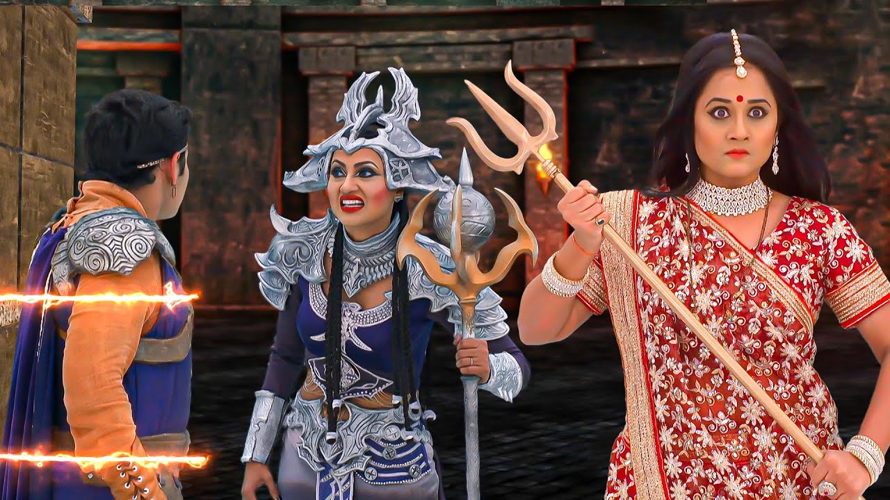 बालवीर को प्रचण्डिका से बचाने आई माँ दुर्गा || Balveer || Full Episode ...