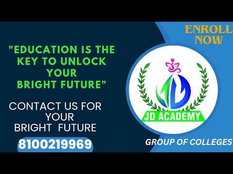 J D ACADEMY (group of colleges), KOLKATA||CONTACT US RIGHT NOW:-8100219969 /8100387685 ...