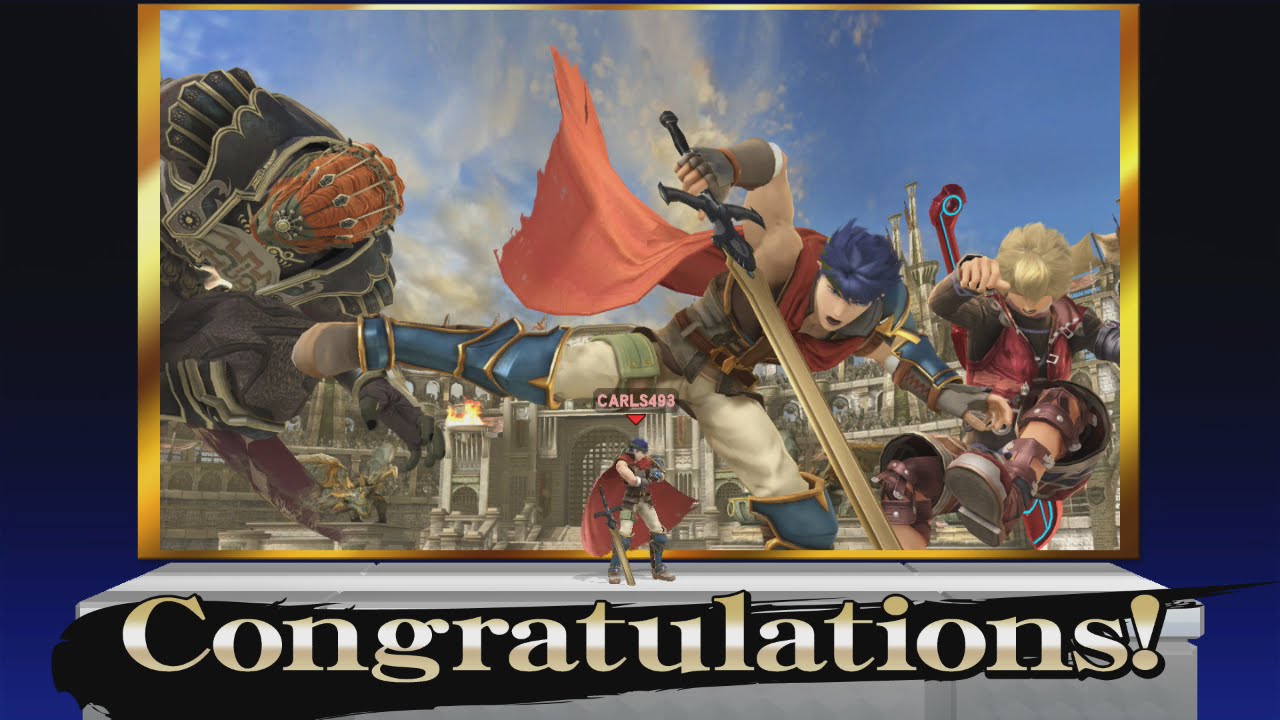 Super Smash Bros. for Wii U: Classic Mode Intensity 9.0 (Ike) - YouTube