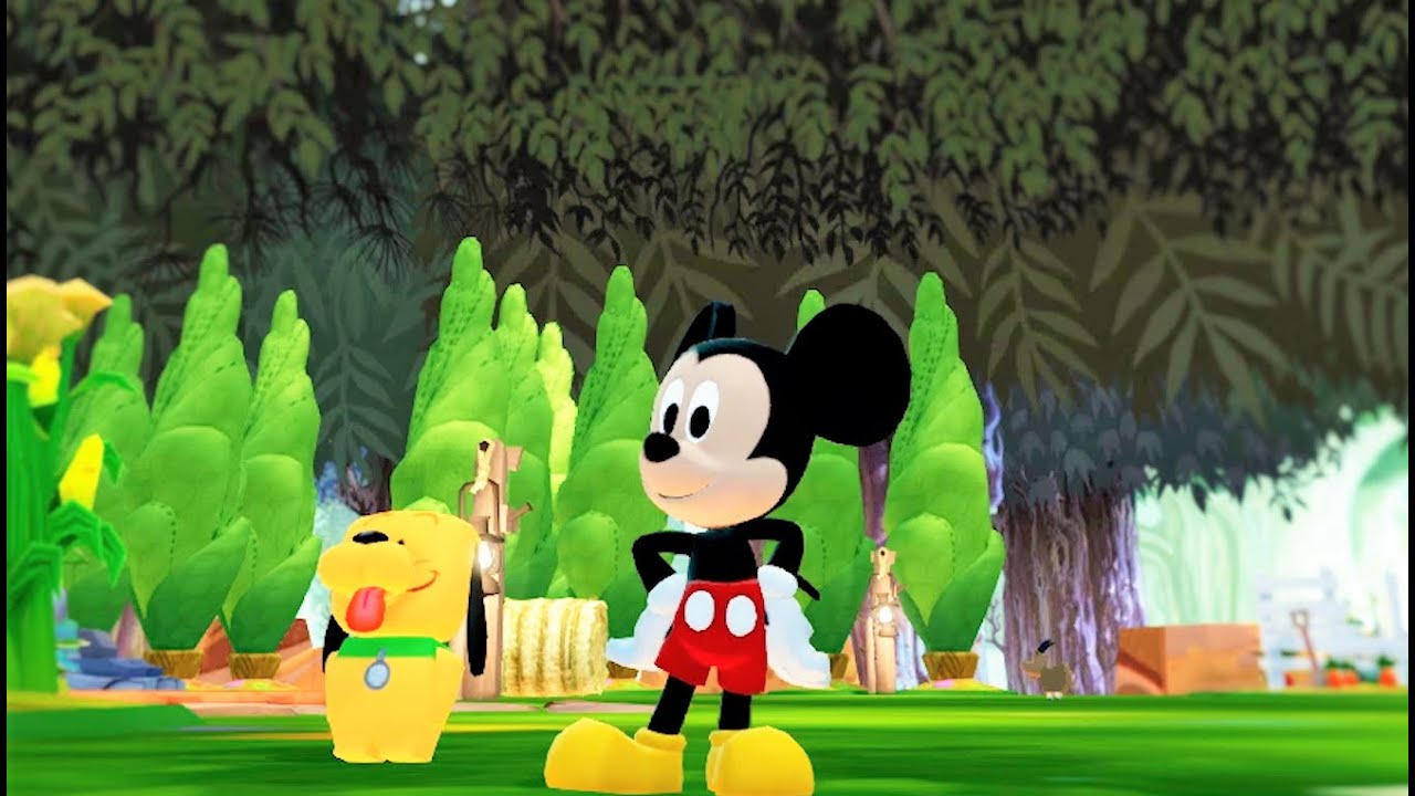 Old Mcdonald Mickey Mouse and Minnie had a little lamb custom 3D video ...