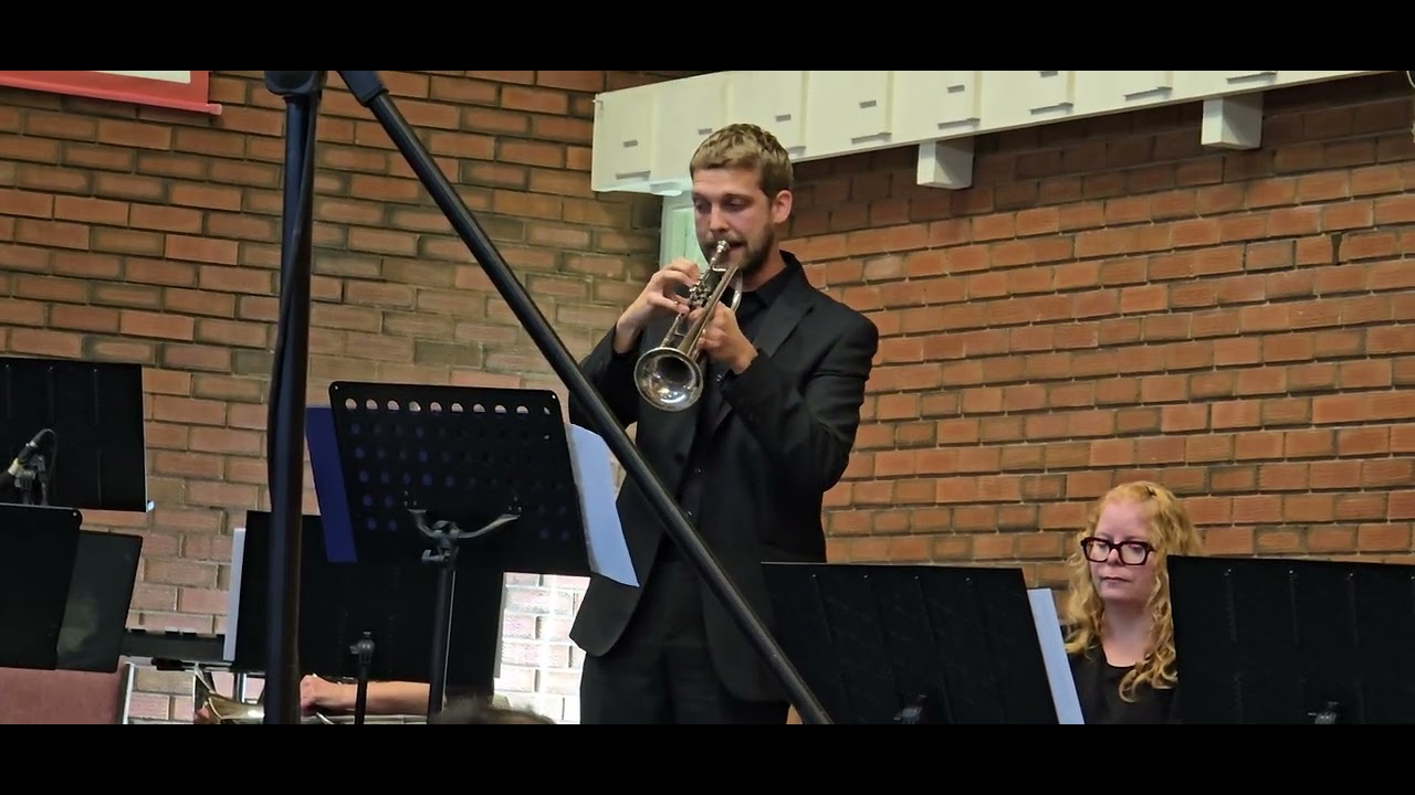 Edmonton SDA Orchestra at Filipino SDA Church. Anthony Woloszyn Playing ...