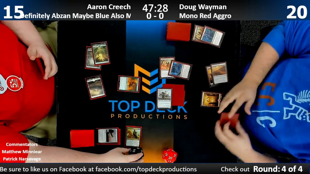 Standard w/ Commentary 4/4/18: Aaron Creech (Wurm Revolt) vs. Doug ...
