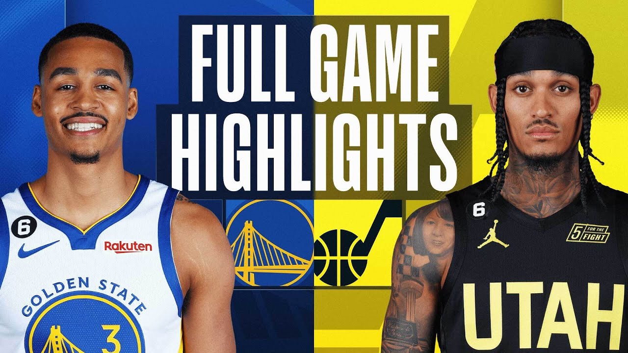 WARRIORS at JAZZ | NBA FULL GAME HIGHLIGHTS | December 7, 2022 - YouTube