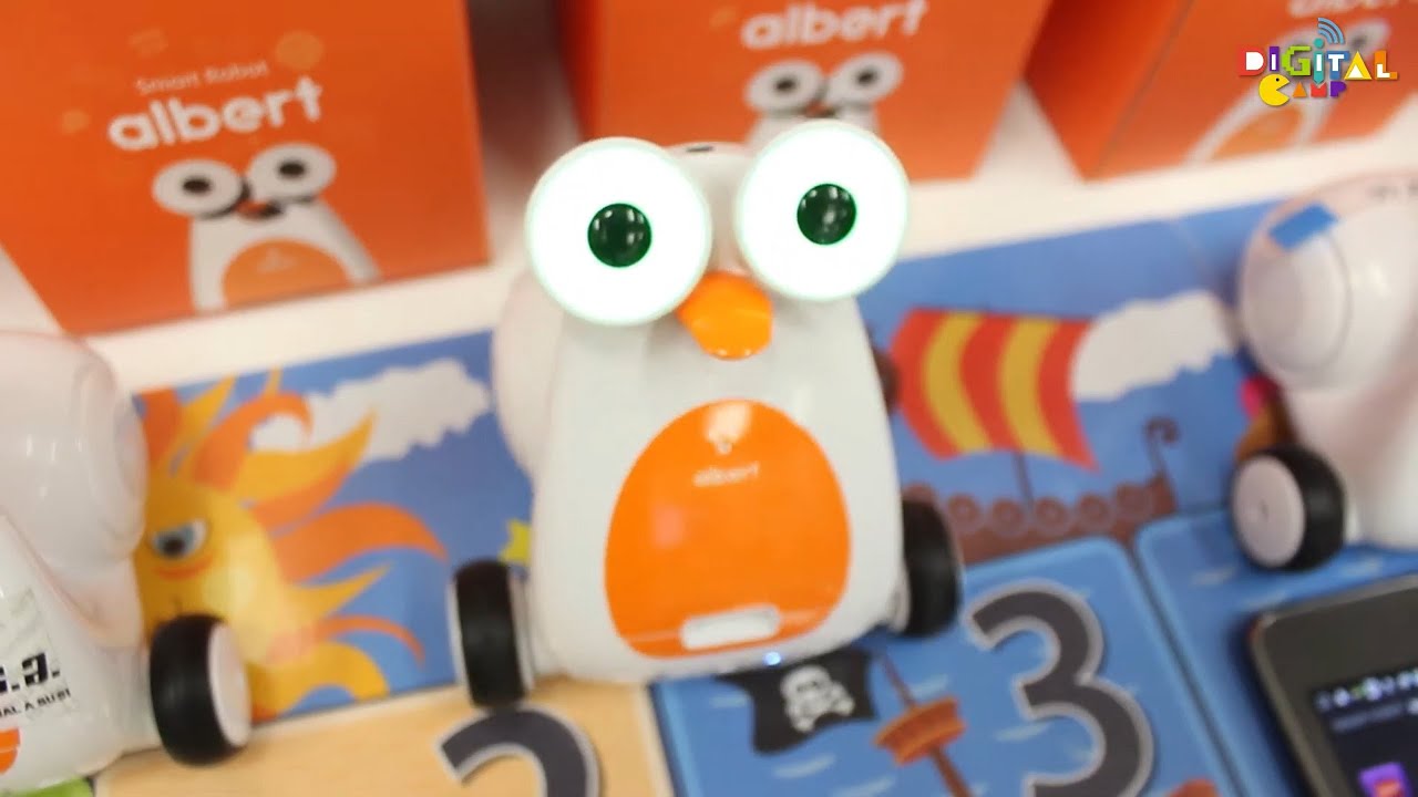 Albert Smart robot camp - YouTube