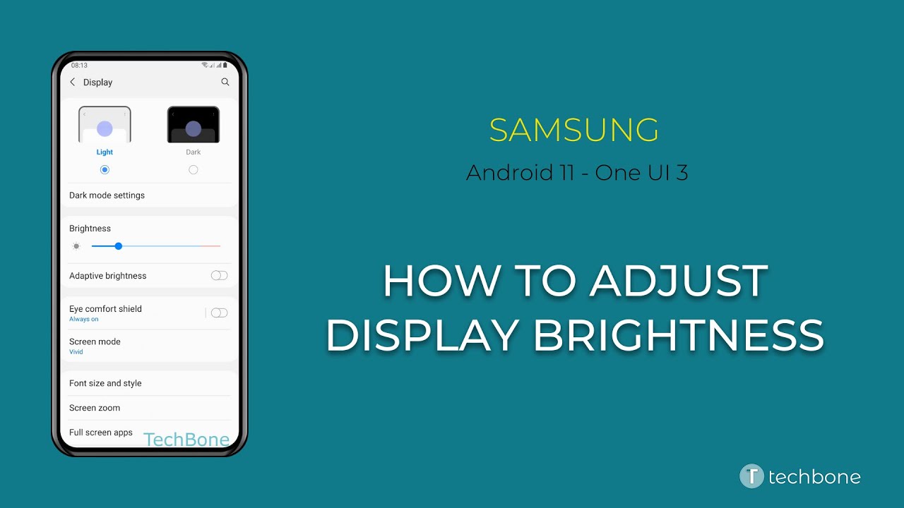 How To Adjust Display Brightness Samsung Android 11 One UI 3 how-to-adjust-display-brightness-samsung-android-11-one-ui-3
