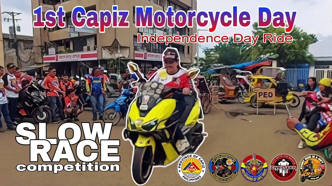 1st Capiz Motorcycle Day | Slow Race Competition Open all Capiz Riders ...