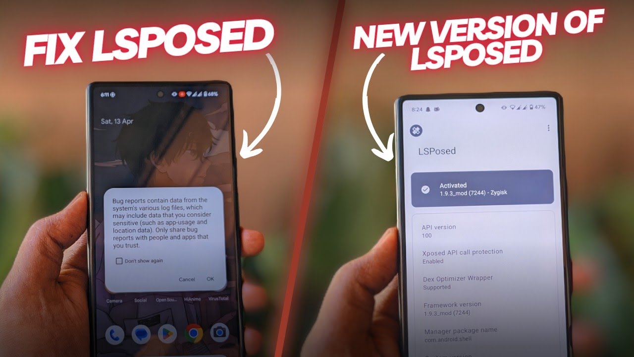 Fix and Install Latest LSPOSED on your Rooted Android phone - YouTube