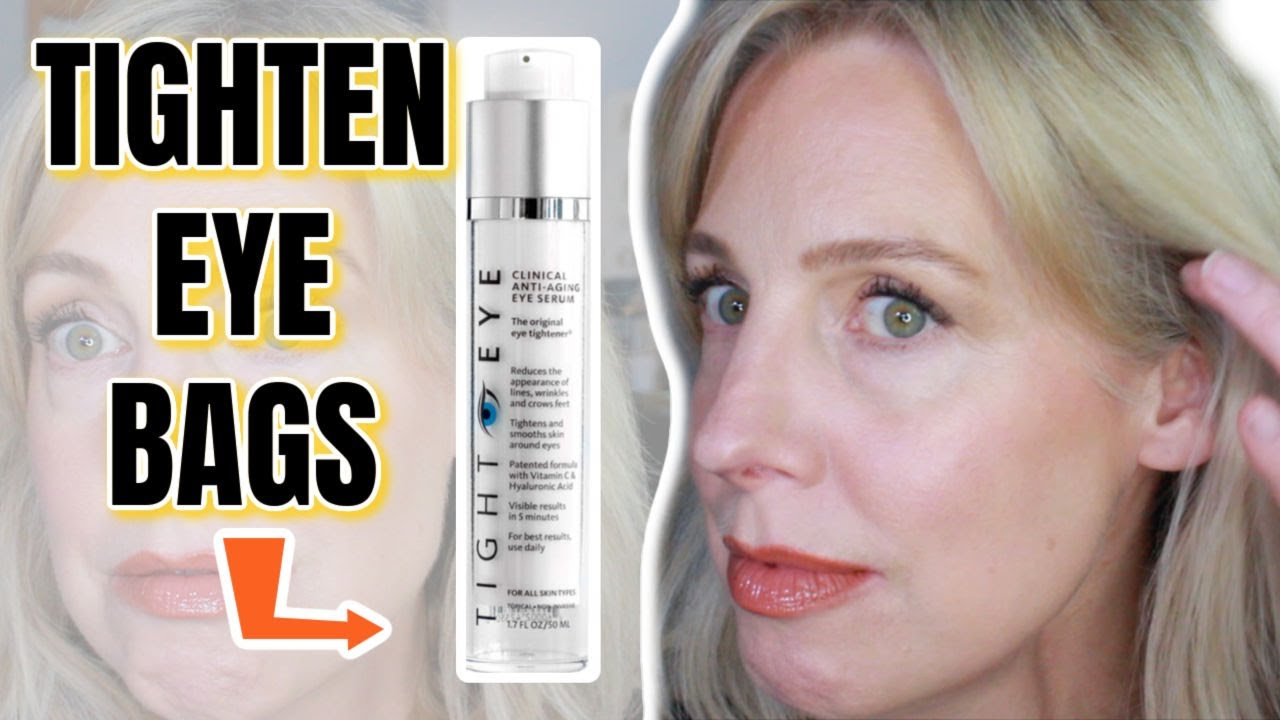 How To TIGHTEN EYE BAGS - INSTANT RESULTS, and long term benefits ...