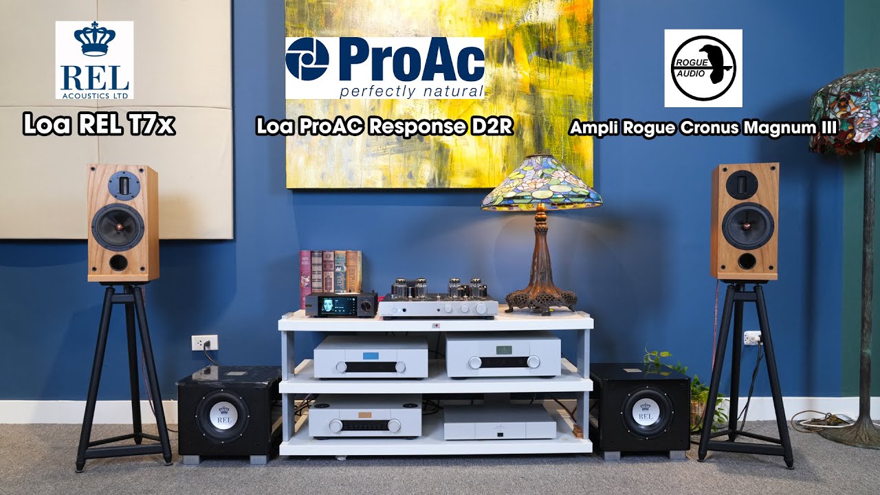 "Thử Nghiệm" 2 Subwoofer REL T7x VS Hệ Thống Loa ProAC Response D2R ...