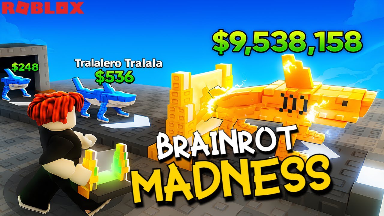 Roblox Build a Brainrot Factory – Funny Chaos and Upgrades - YouTube