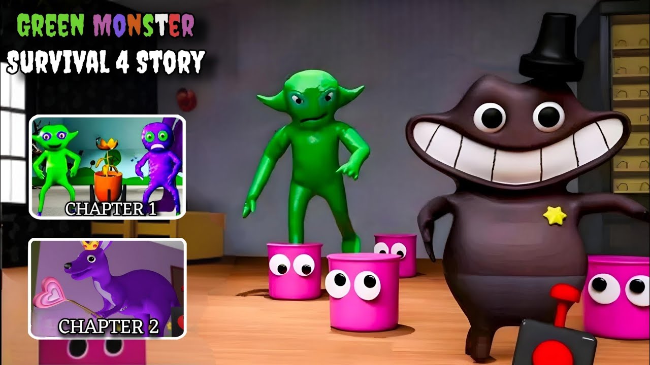 Green Monster Life Challenge (Chapter 1, 2, 3) New Update Full Gameplay ...