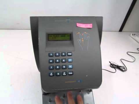 Add and Remove Users - HandKey II - YouTube