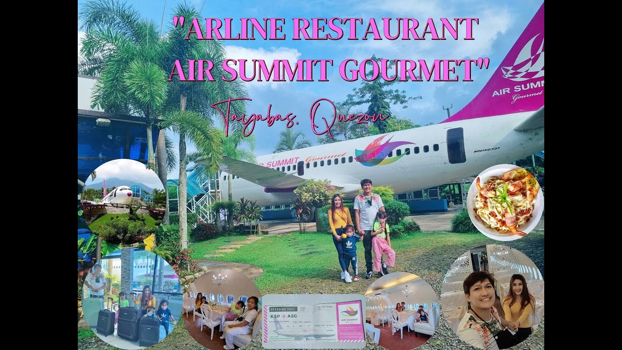 AIRPLANE RESTAURANT, AIR SUMMIT GOURMET. Located in Tayabas, Quezon ...