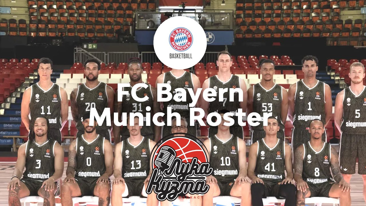 FC Bayern Munich Roster | Evroliga 2024/25 - YouTube