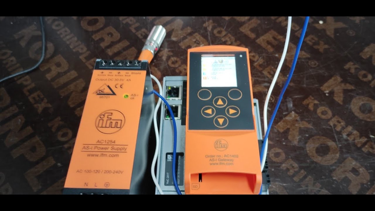 AS-Interface profinet gateway connection - YouTube