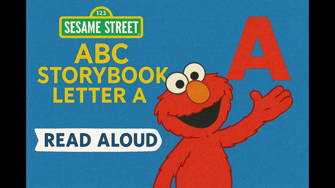 🔤🐶📚 Sesame Street ABC Storybook: Letter A | Read-Aloud for Kids! 📚🐶🔤 ...
