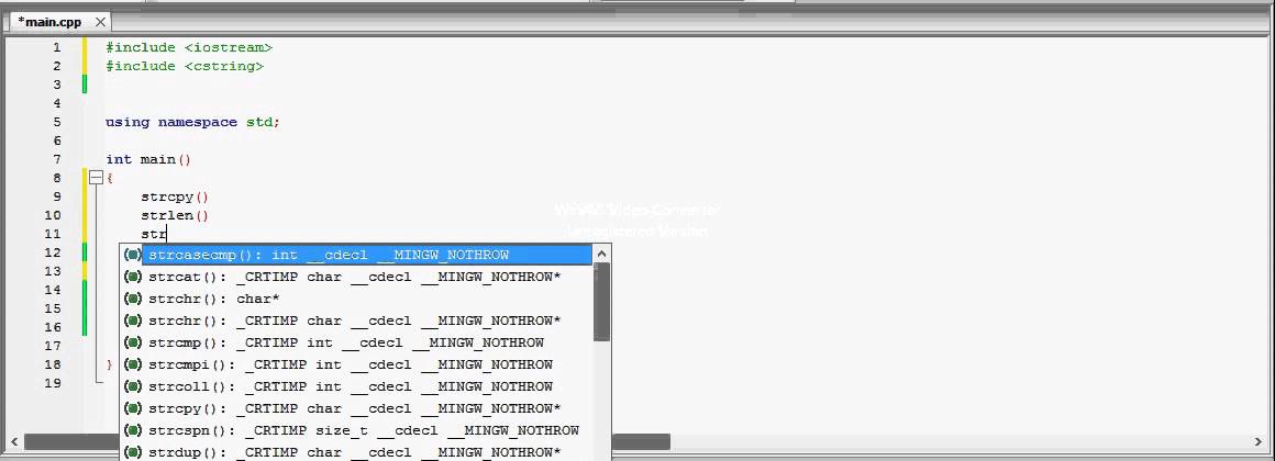 Fci Cu C Programming Tutorials 9 String Youtube