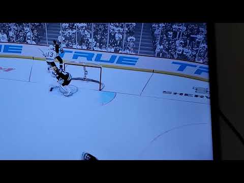 When the lag of cloud gaming catches you out of position , you stop the puck