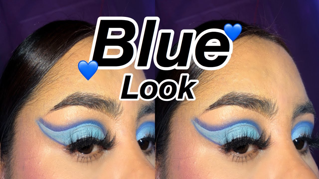 Blue look 💙 - YouTube
