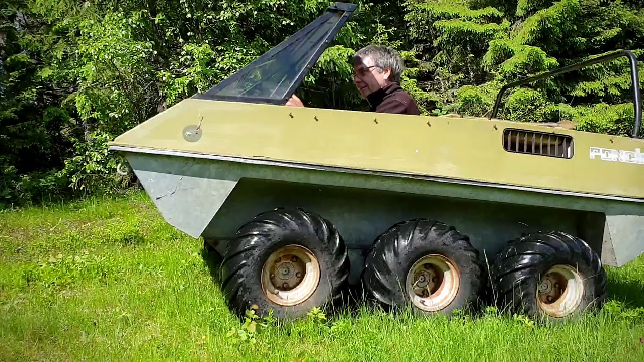 Taking out the Poncin VP 2000 for a ride - YouTube