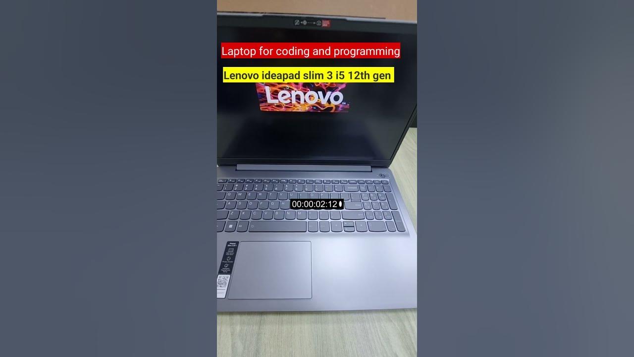 Lenovo ideapad slim | intel i5 12th gen | best budget laptop for coding ...