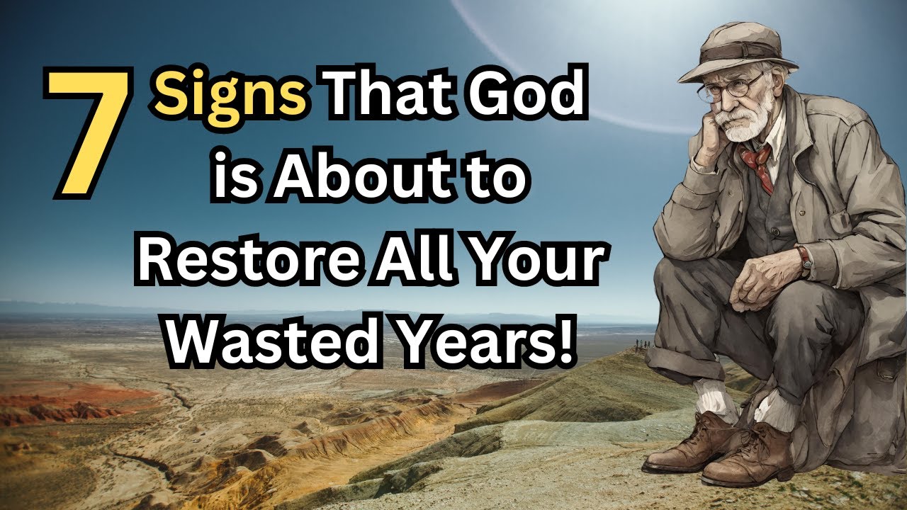 7 Signs That God is About to Restore All Your Wasted Years! (Christian ...