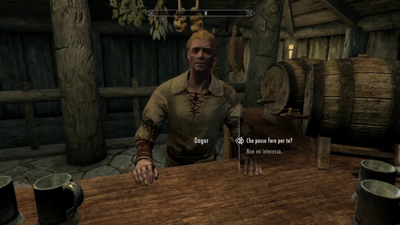 Skyrim Cerco il mago Nelacar nella locanda di Whinterhold - YouTube