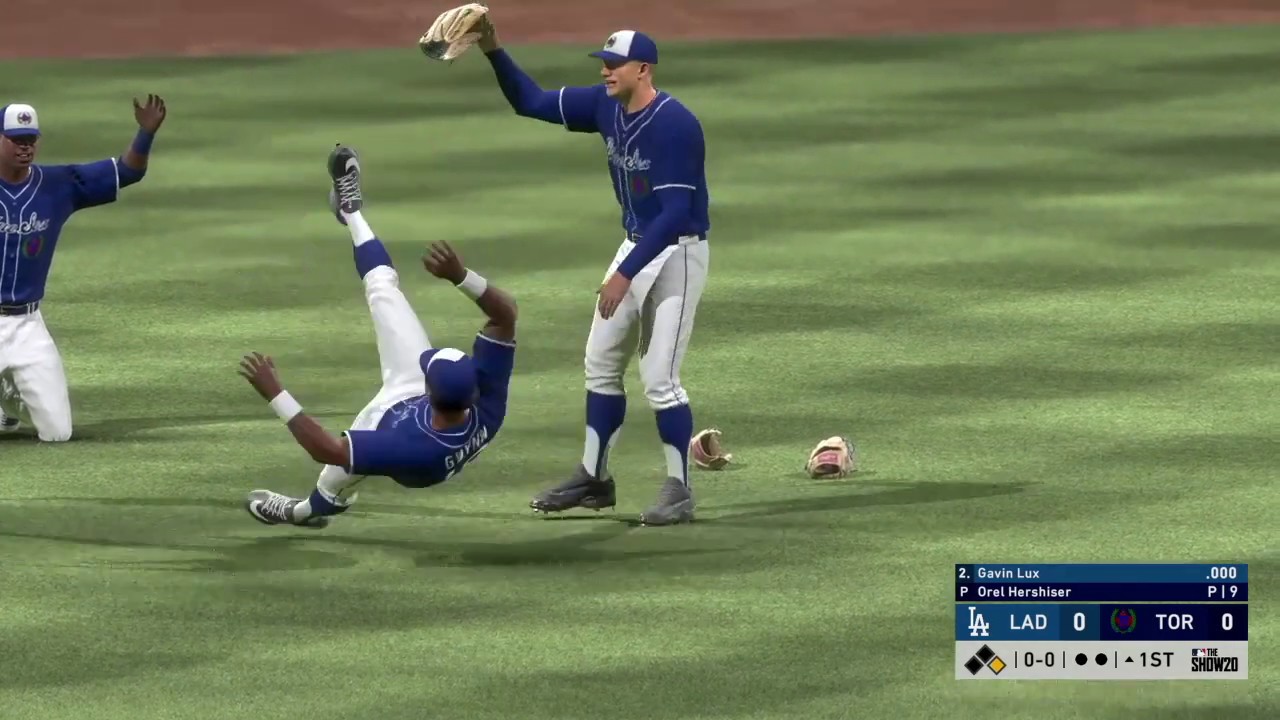Some MLB 20 Funny Moments - YouTube