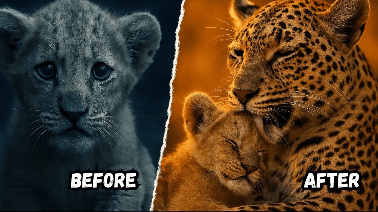 The Leopard Who Adopted a Lion, and 2 Other Miraculous Rescues - YouTube