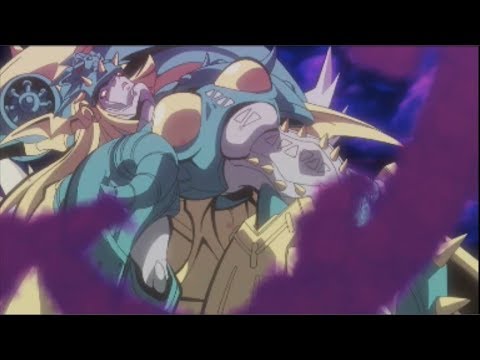 LadyDevimon digivolve to Ophanimon Falldown Mode (New ShadowOphanimon ...