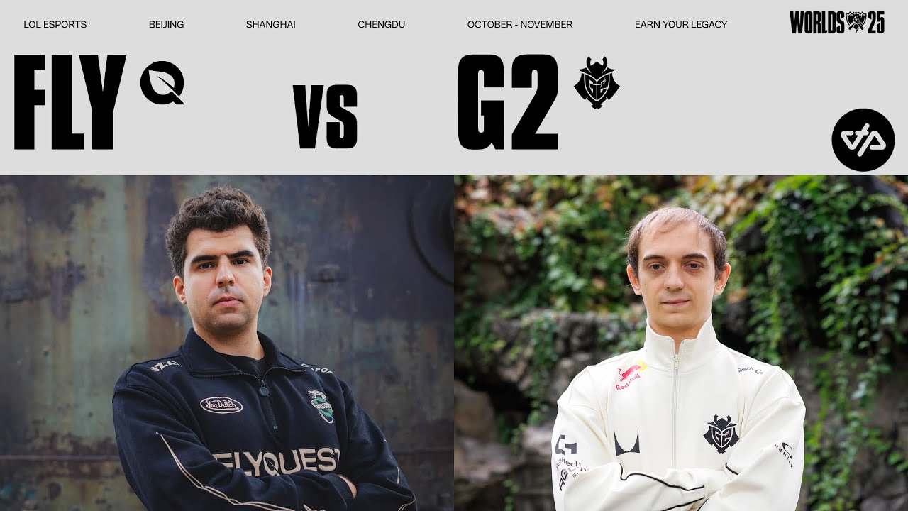 FLYQUEST vs G2, ILS FONCENT EN QUARTS DE FINALE (WORLDS 2025) - YouTube