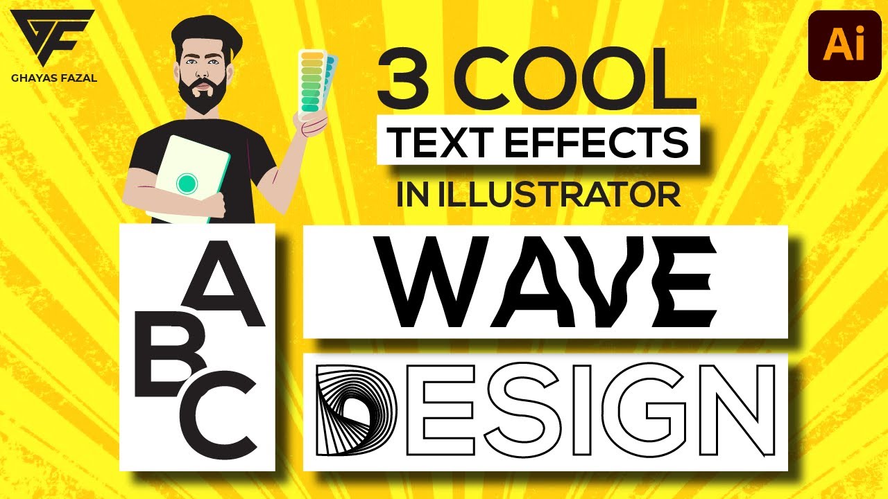 3 Cool Text Effects in Illustrator | 3 Cool Ways to Enhance Your Text ...