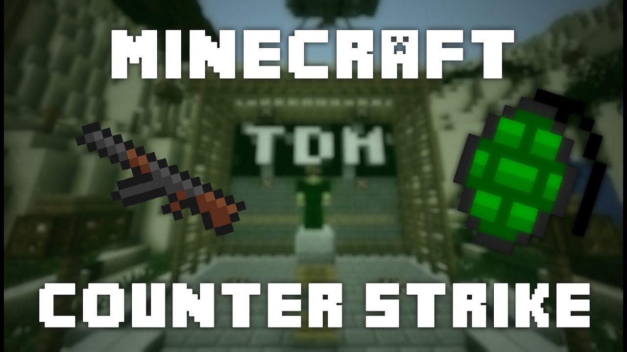 MCSTRIKE - Counter Strike in Minecraft w/Flexvoid - YouTube