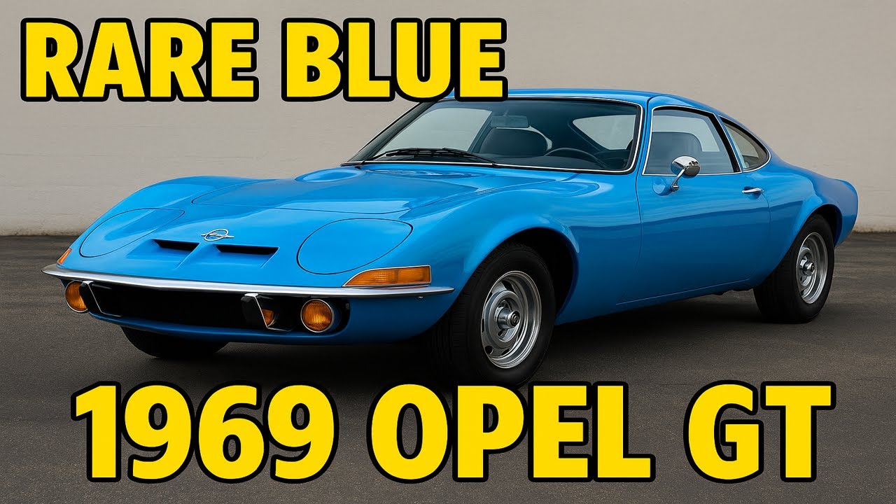 RARE 1969 Opel GT – The Forgotten German Sports Car!" - YouTube