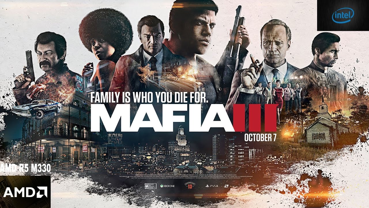 Mafia 3 on i3 6006U ,8gb ram,AMD R5 M330 ,Fps Test. - YouTube