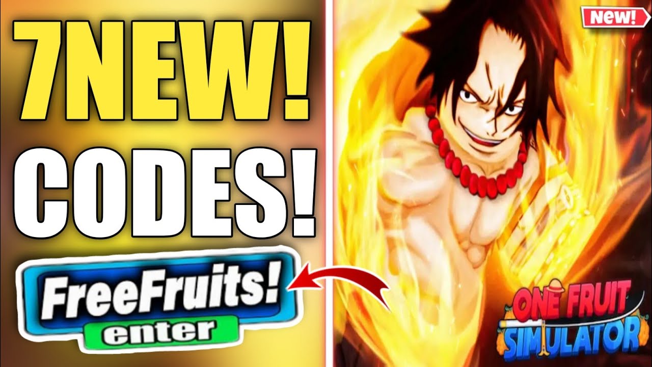 🎁ALL UPDATE🎁 SECRET CODES FOR ONE FRUIT SIMULATOR IN 2023 || ONE FRUIT ...