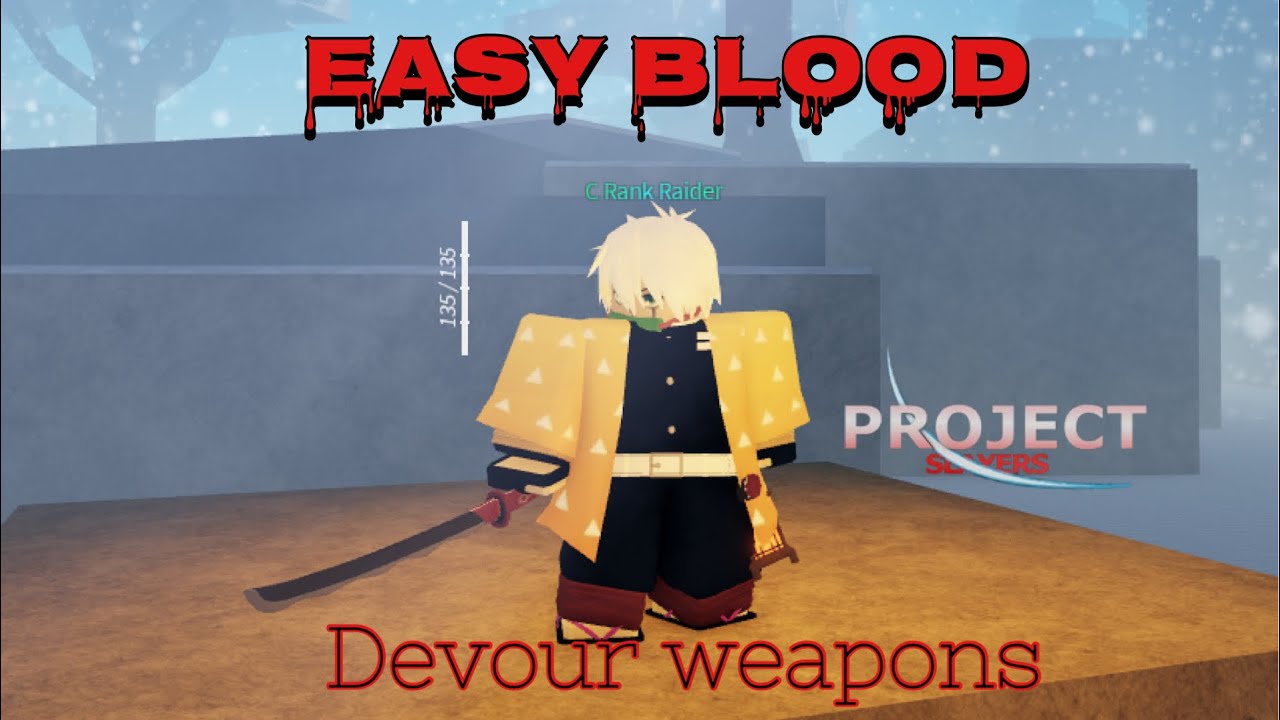 How to Easily farm Blood with this Method! [Project Slayers] - YouTube