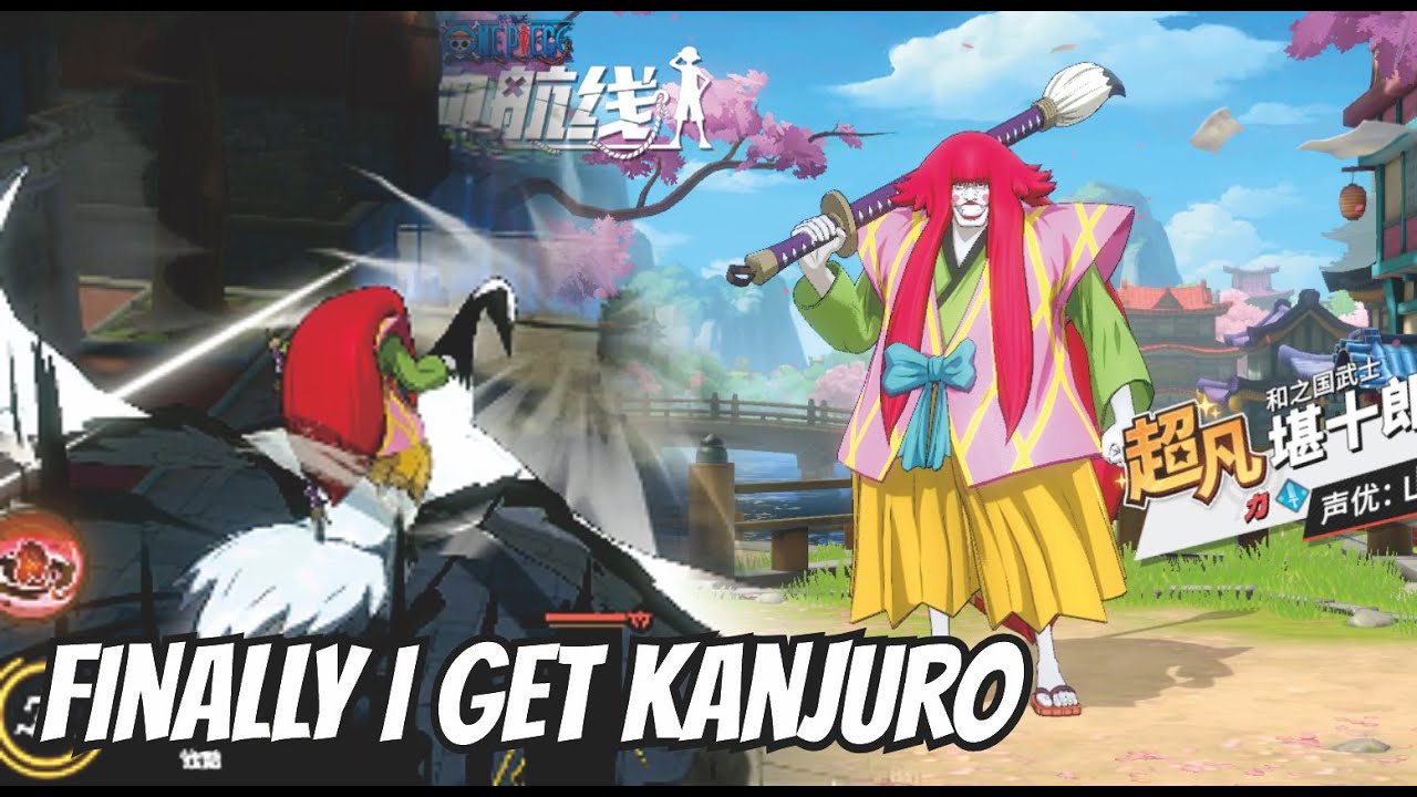 FINALLY I GET KANJURO - One Piece Fighting Path - YouTube