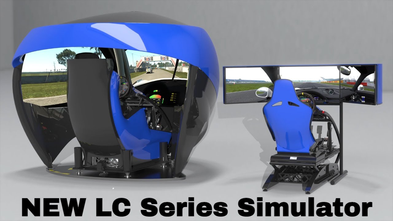 The NEW LC Series Racing Car Simulator - YouTube