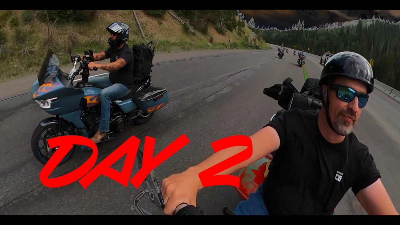 Day 2, The Great American Convoy and my new Riding Buddy. - YouTube