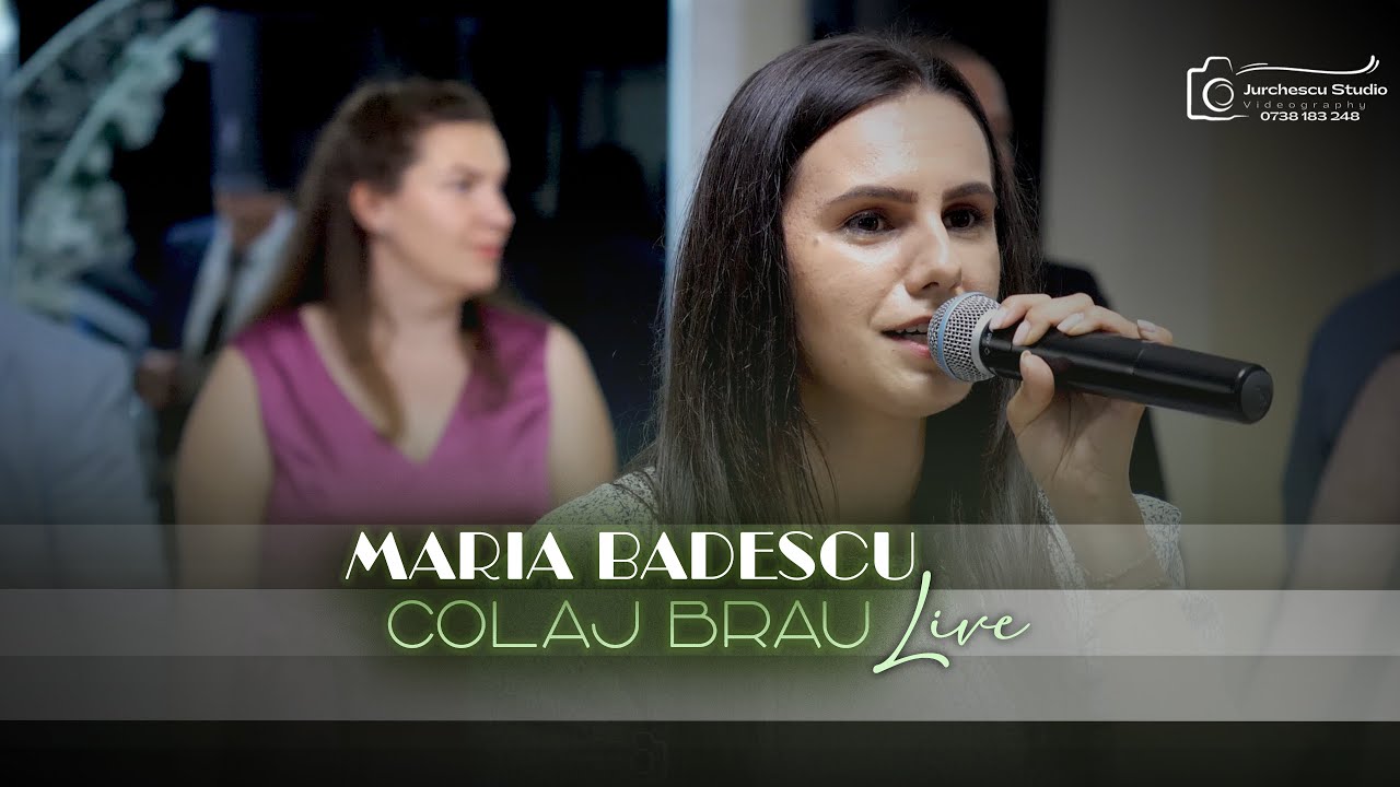 Maria Badescu - Colaj Brau LIVE 🎷 Part 1 🎵 Nunta George si Maria NOU ...